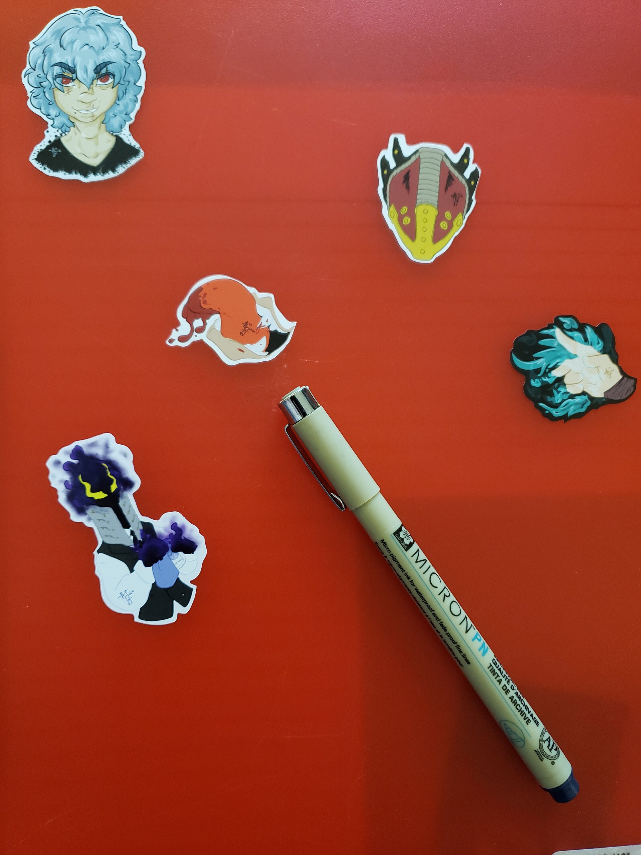 Bnha Villains Sticker Sheets | Etsy