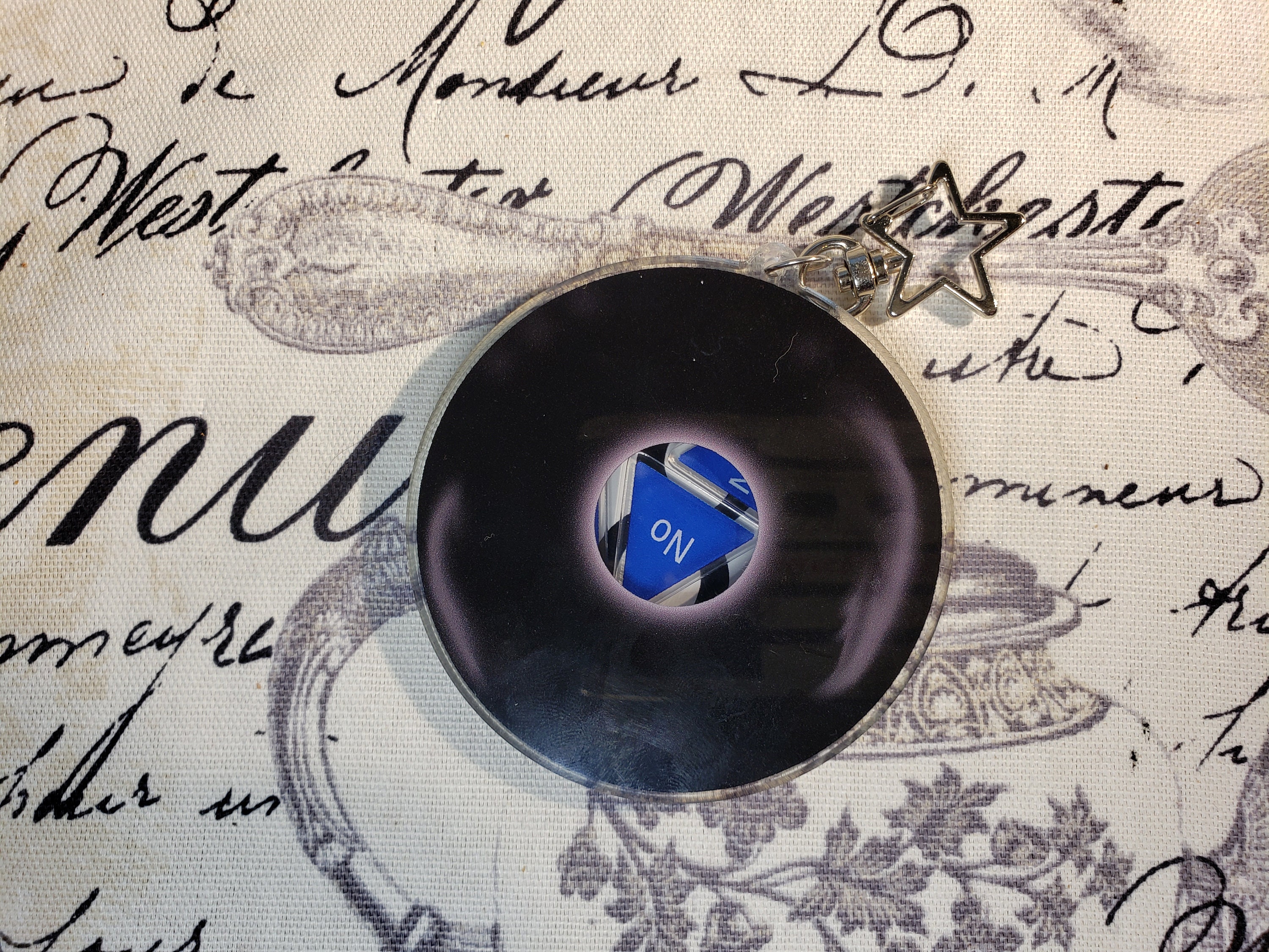 Magic Eight Ball Shaker Charm | Etsy