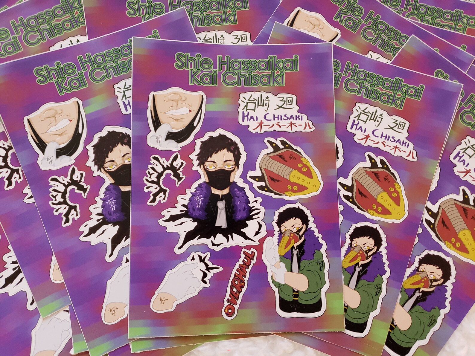 Bnha Villains Sticker Sheets - Etsy