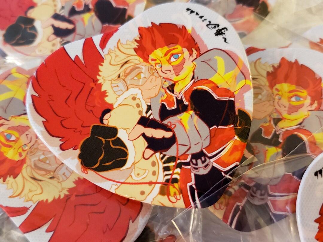 Endhawks Heart Pin - Etsy
