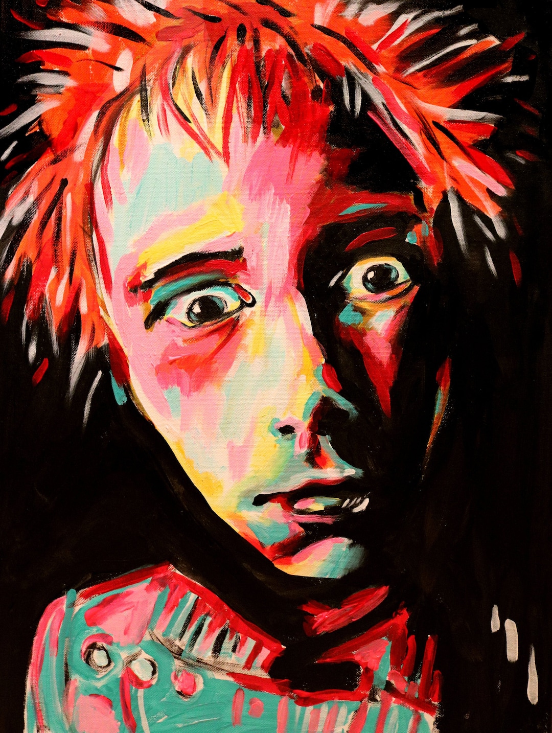 Johnny Rotten Art Print - Etsy