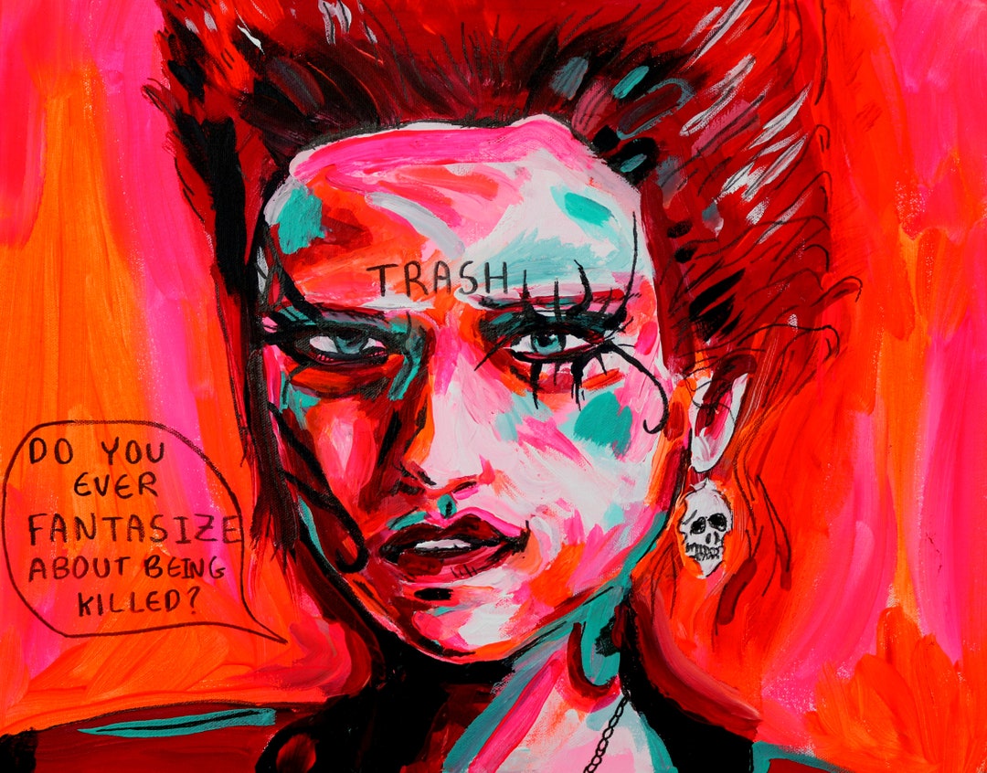 Trash - Return of the Living Dead - Art Print - Etsy