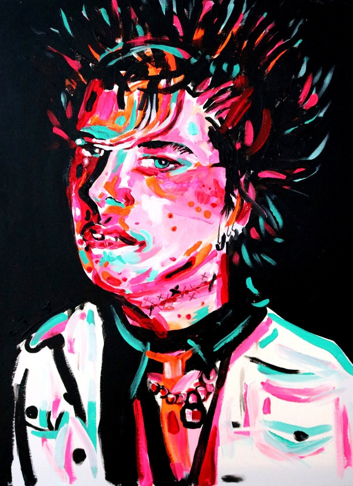 Darby Crash - Art Print - Etsy