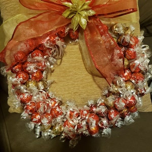 Lindt's Chocolate Wreath - Etsy