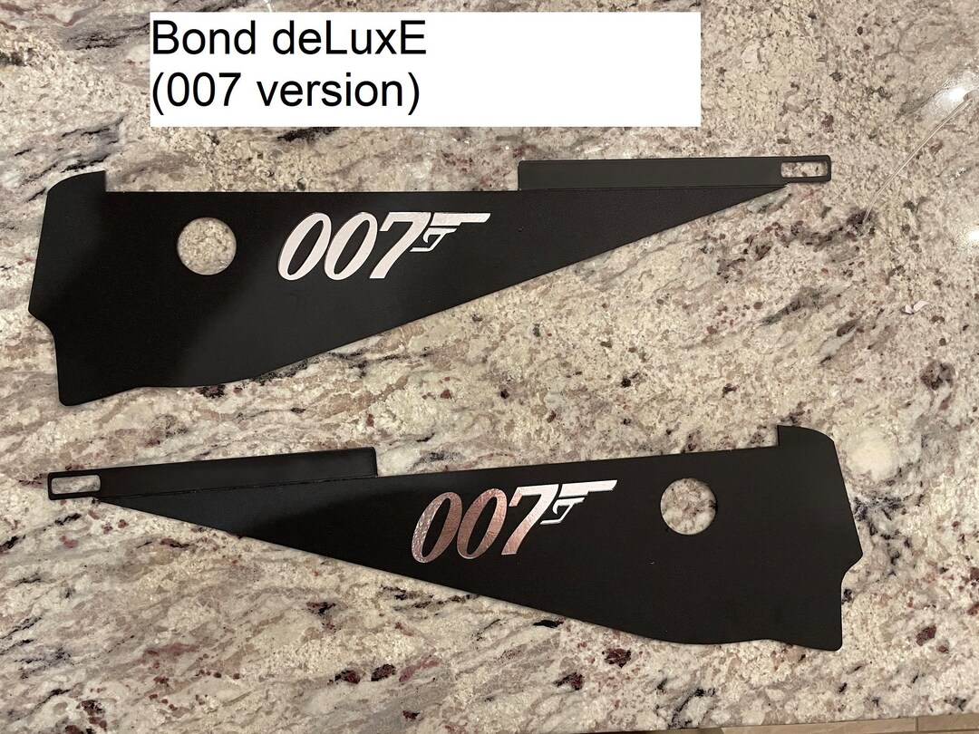 Stern Bond / 007 Sega/goldeneye Inspired Pinball Button Wear Protectors ...