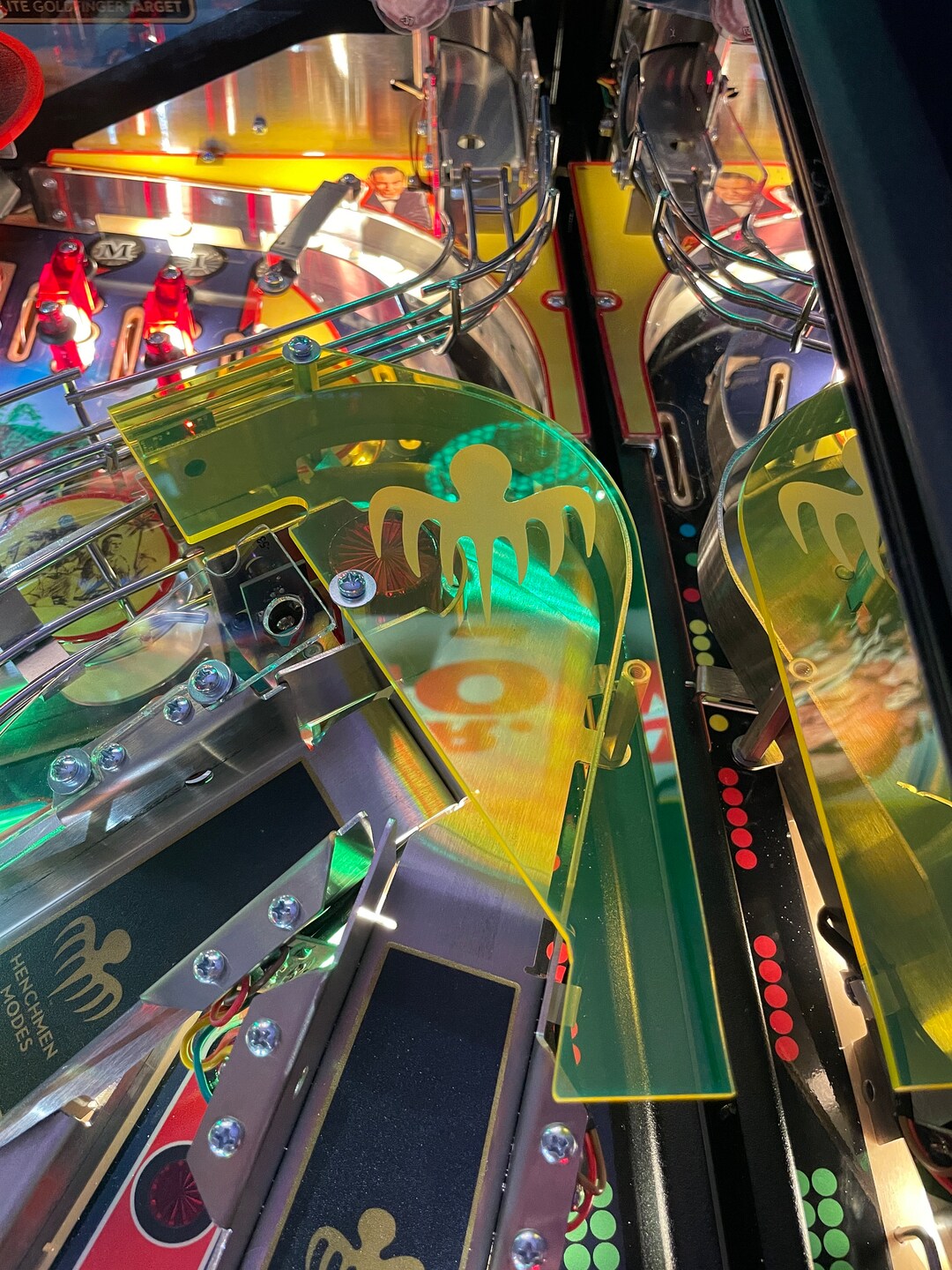 Stern Bond 007 Pinball Villain Ramp Extra Thick Airball Deflector - Etsy