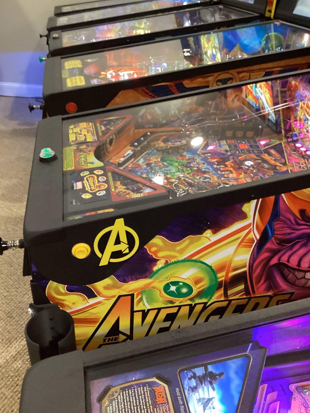 Magnetic Logo for Avengers Pinball - Etsy