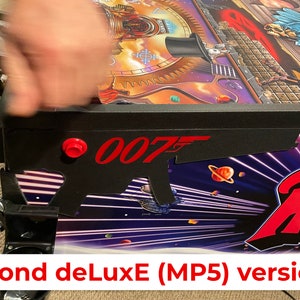 Stern Bond / 007 Sega/goldeneye Inspired Pinball Button Wear Protectors ...
