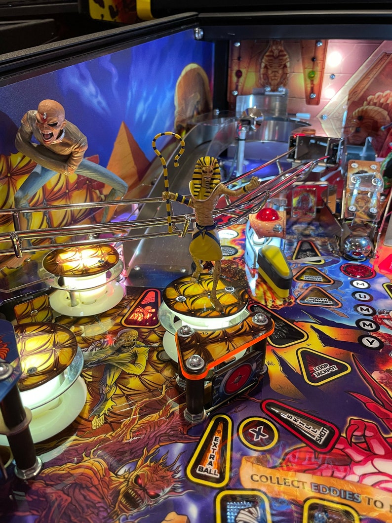 Stern Iron Maiden: Legacy of the Beast Pinball Pop Bumper Mods - Etsy