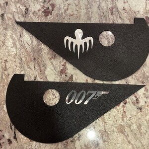 Stern Bond / 007 Sega/goldeneye Inspired Pinball Button Wear Protectors ...