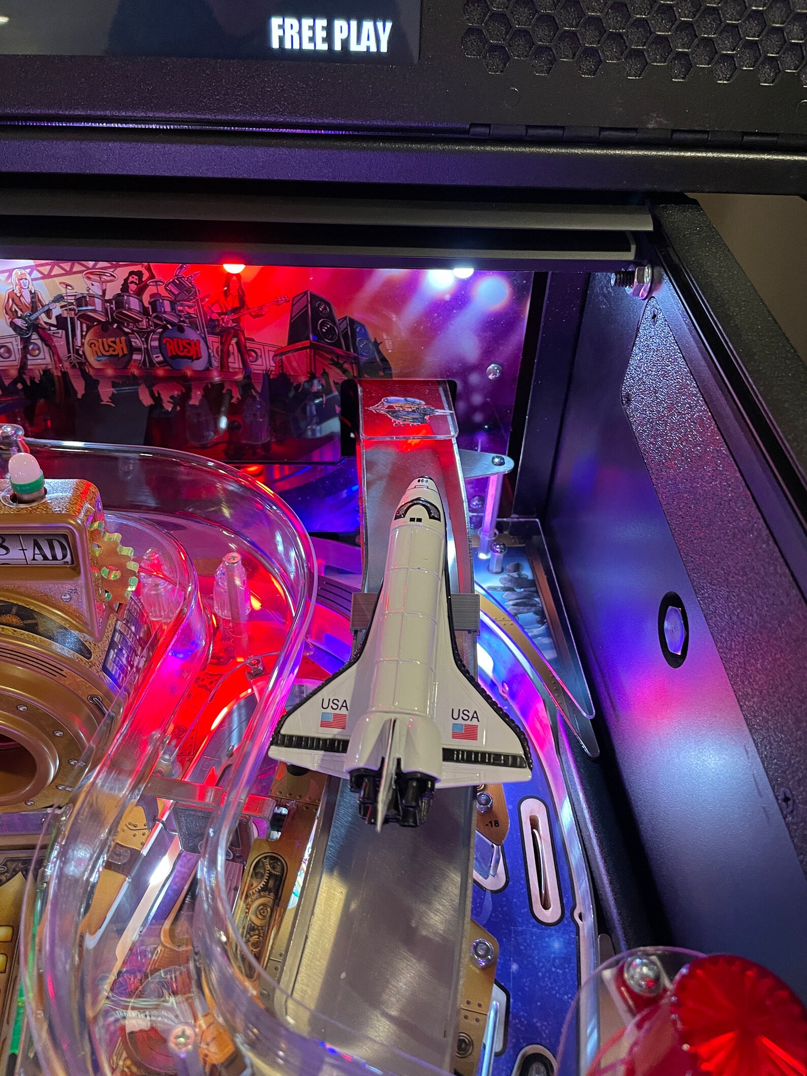 Stern Rush Pinball "countdown" Space Shuttle Columbia Mod - Etsy
