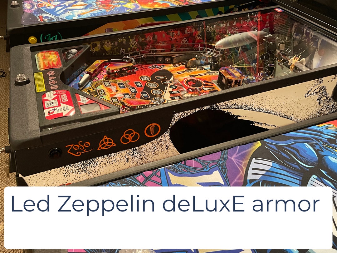 Stern Led Zeppelin Pinball Inspired Button Wear Protectors/armor - Etsy