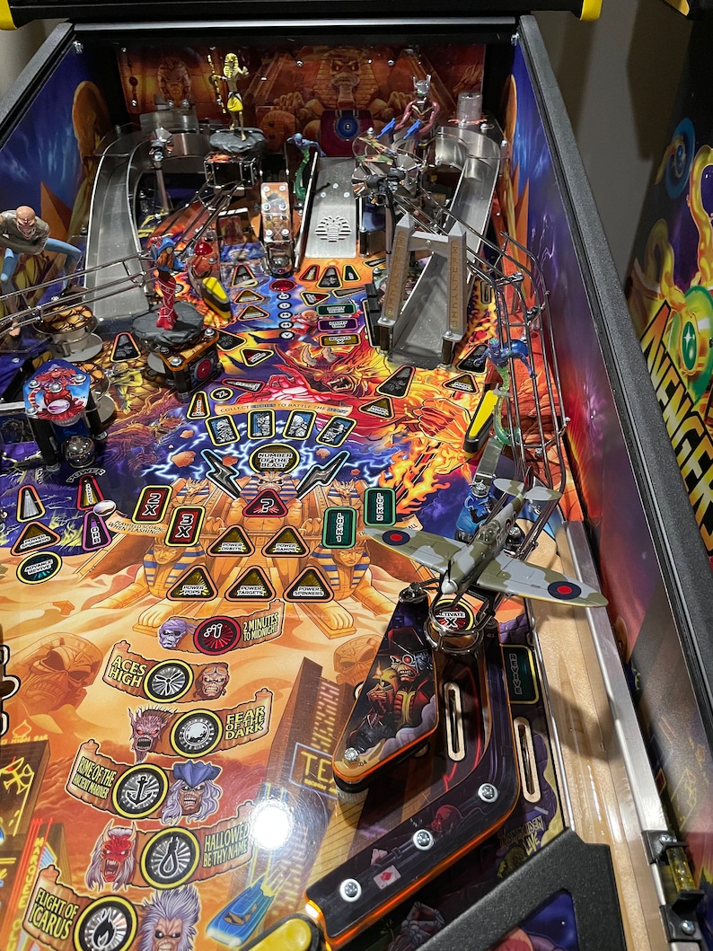 Iron Maiden: Legacy of the Beast Pinball Spitfire Mod - Etsy