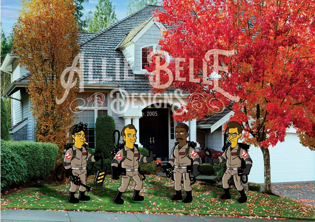 Ghostbusters Halloween Yard Decoration 1/4 PVC - Etsy