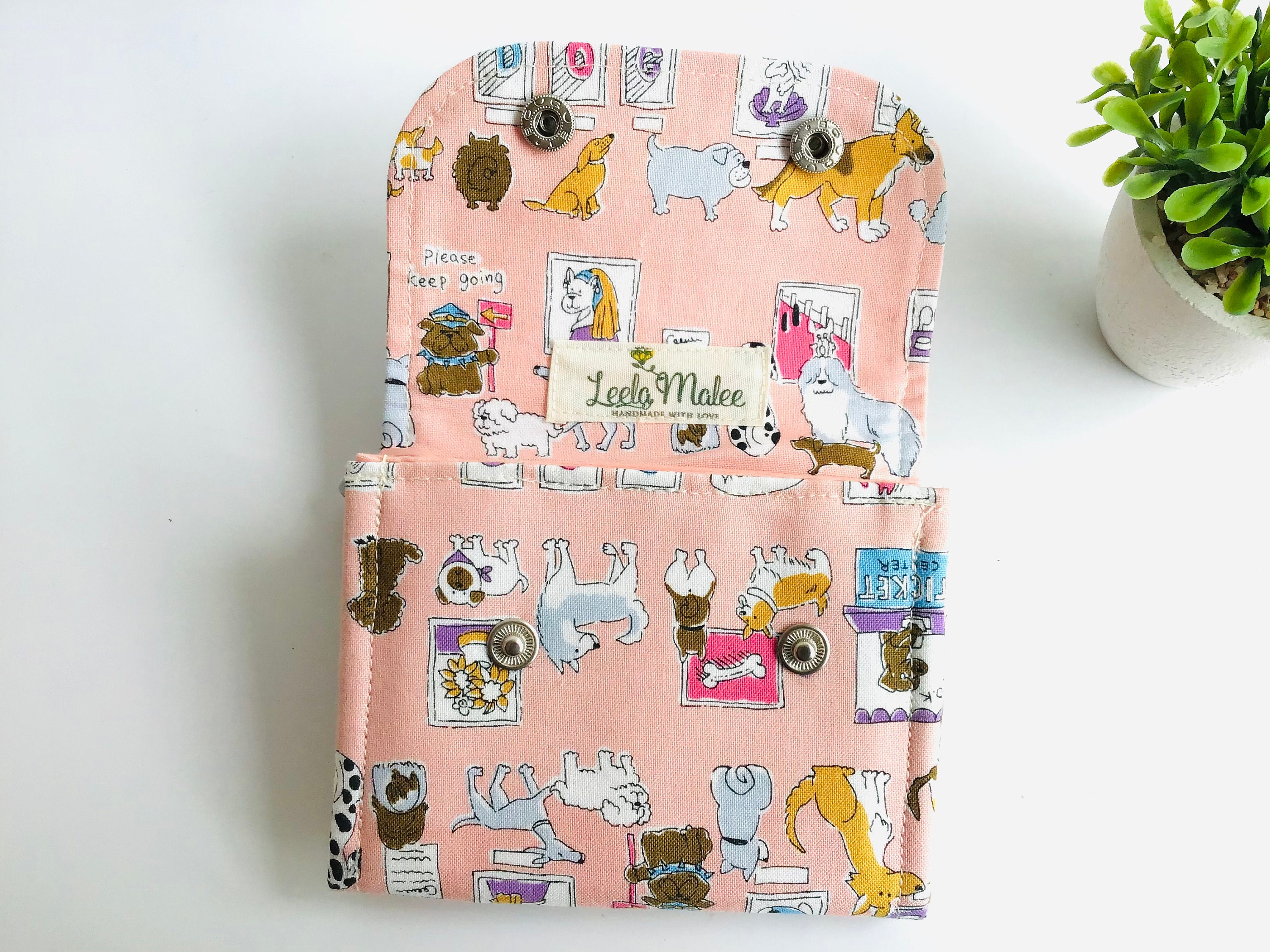 Dogs Wallet, Women's Wallet, Small Wallet for Girls, Cute Wallet ...