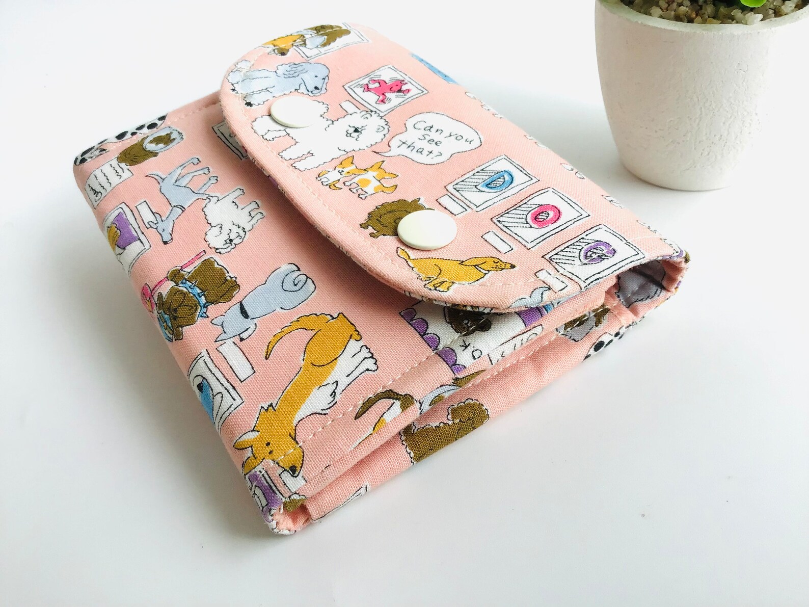Dogs Wallet, Women's Wallet, Small Wallet for Girls, Cute Wallet ...