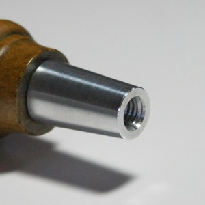 10 PACK Tapered Beer Tap Ferrule Chrome Aluminum 3/8"-16 Through Hole ...