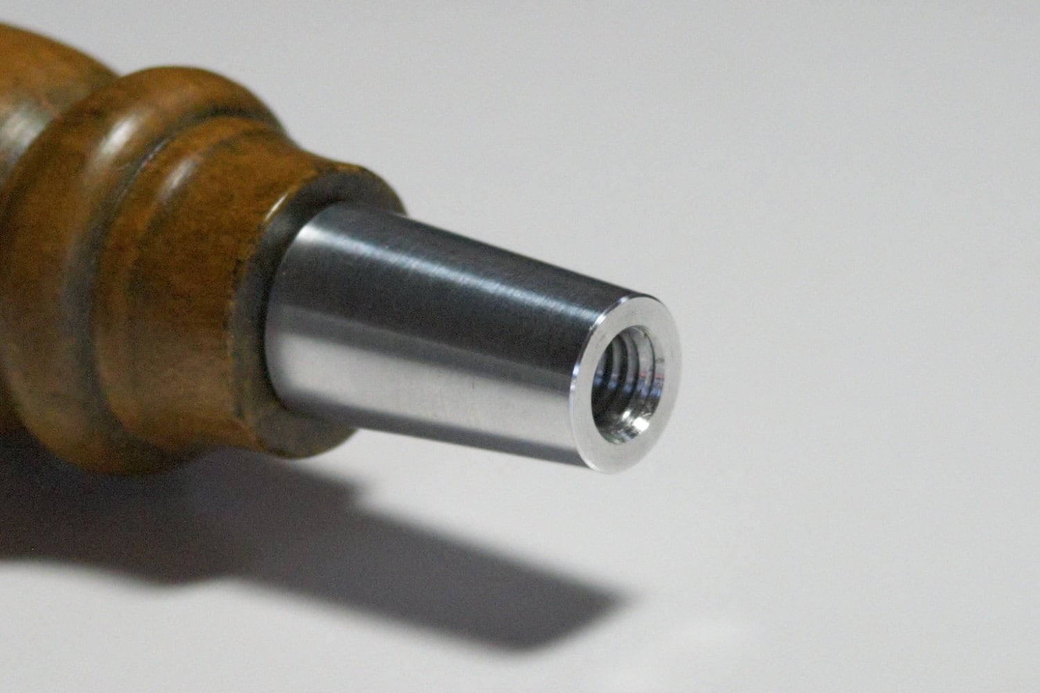 10 PACK Tapered Beer Tap Ferrule Chrome Aluminum 3/8"-16 Through Hole ...