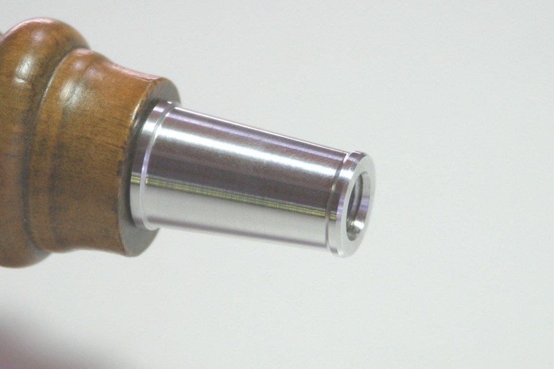 Flanged Tapered Beer Tap Ferrule Chrome Aluminum 5/16"-18 Top and 3/8 ...