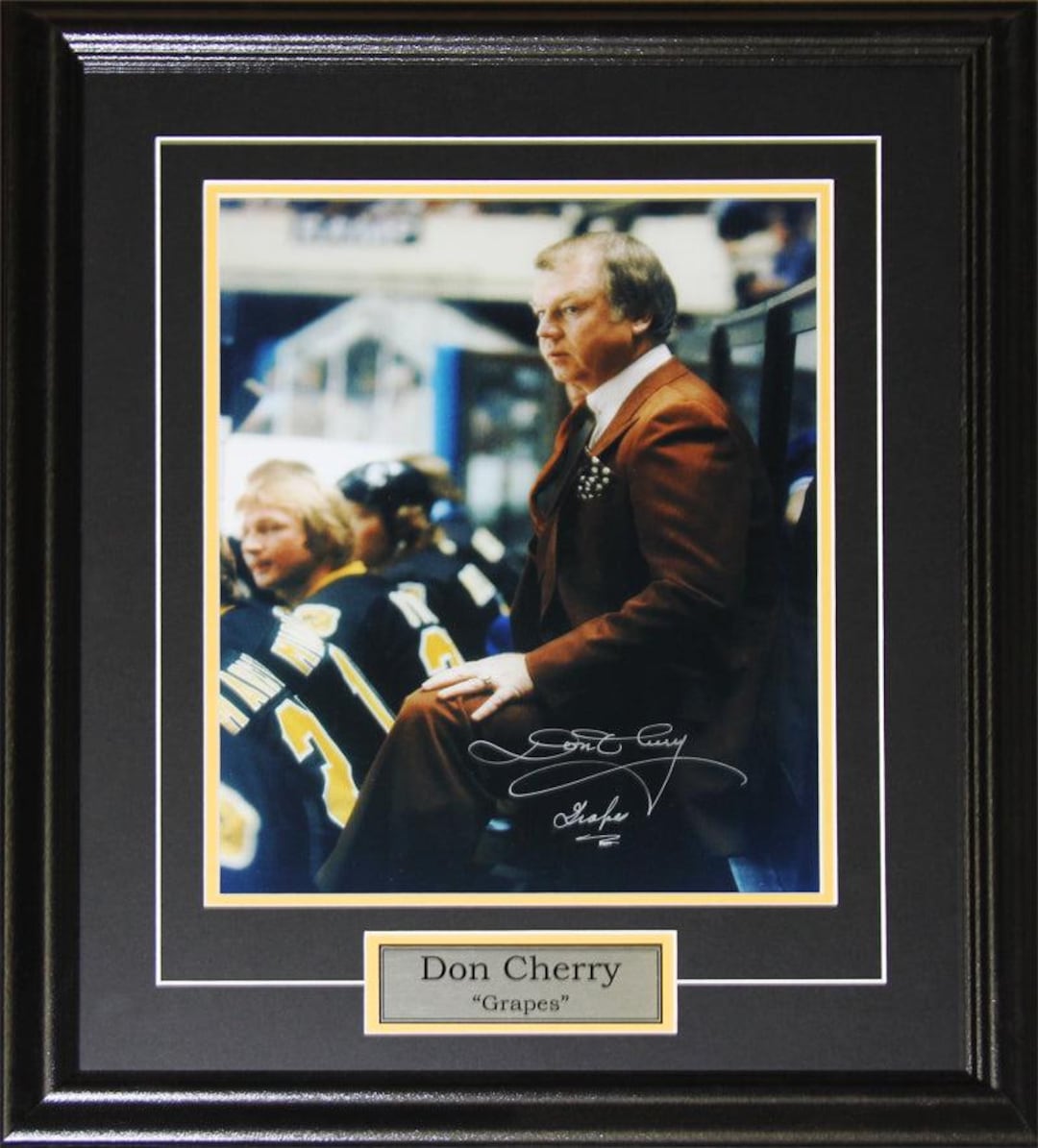 Don Cherry Signed 11x14 Hockey Memorabilia Collector Frame - Etsy