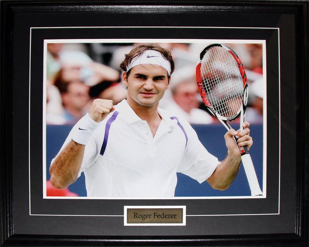 Roger Federer Professional Tennis Player 16x20 Sports Collector Frame ...