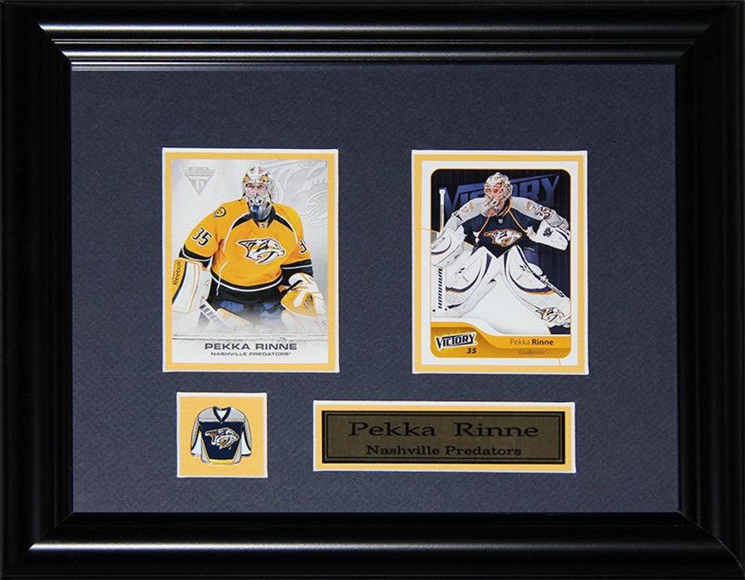 Pekka Rinne Nashville Predators 2 Card Hockey Memorabilia Collector ...