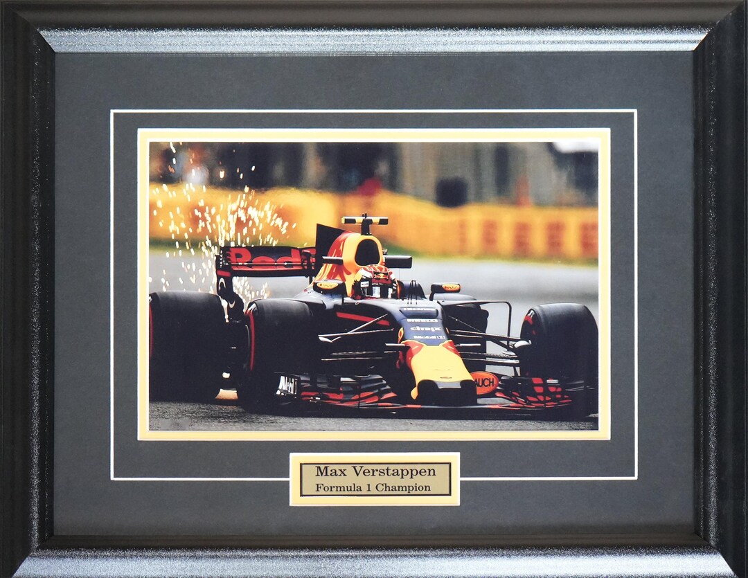 Max Verstappen Team Redbull Formula 1 F1 8x12 Motorsport Collector ...