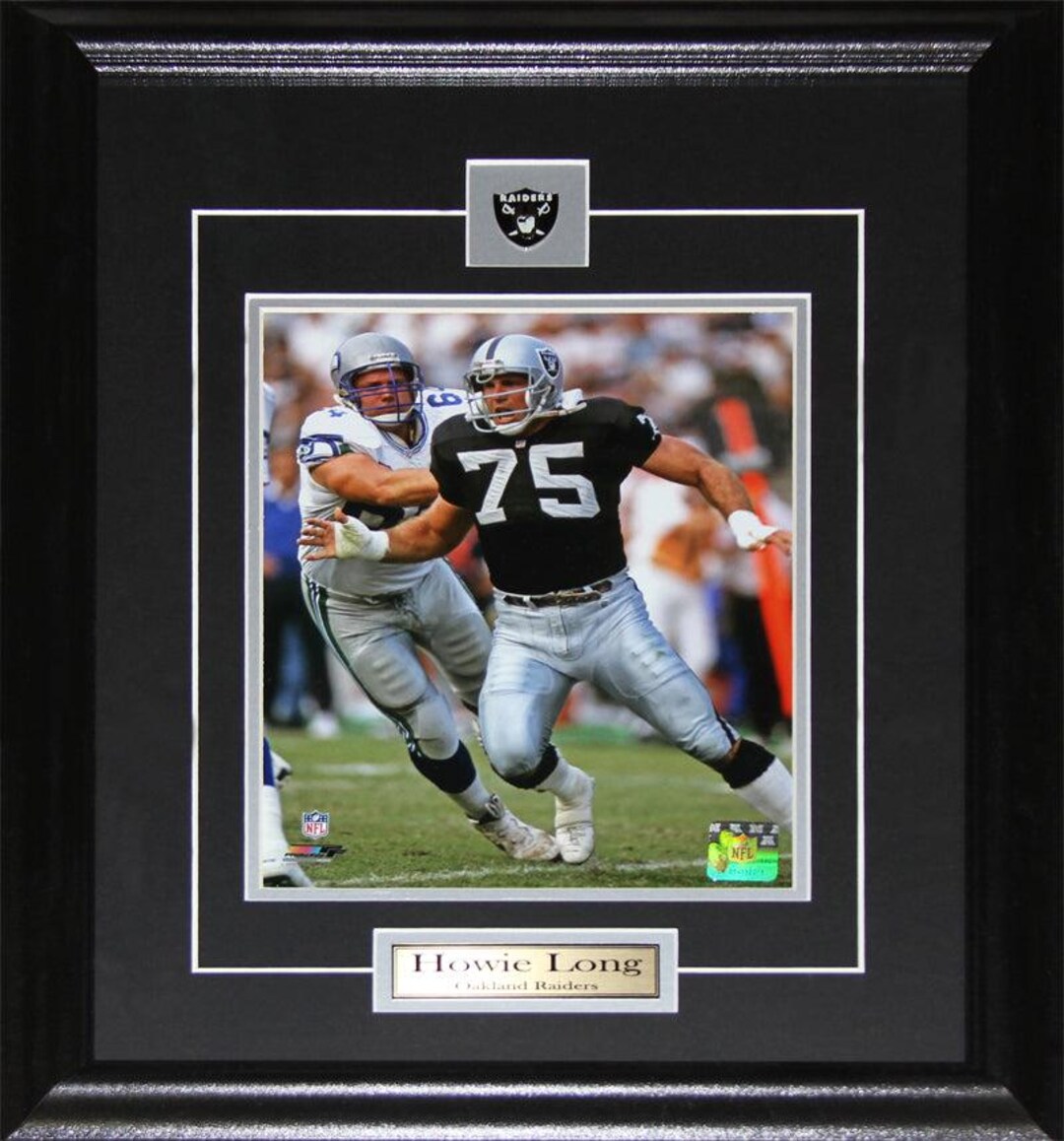 Howie Long Oakland Raiders 8x10 Football Memorabilia Collector Frame - Etsy