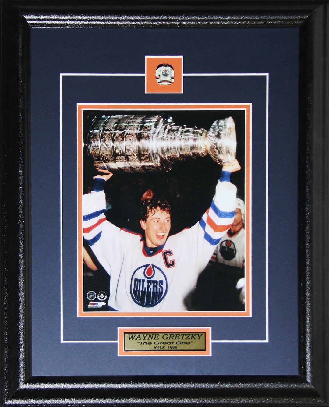 Wayne Gretzky Edmonton Oilers Stanley Cup Hockey Memorabilia Collector ...