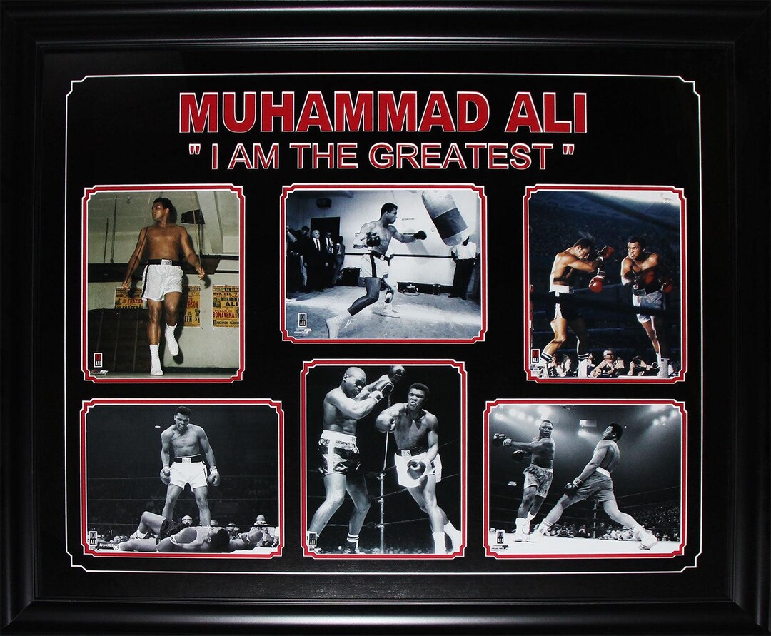 Muhammad Ali i Am the Greatest Boxing Career 6 Photo Collector Frame - Etsy