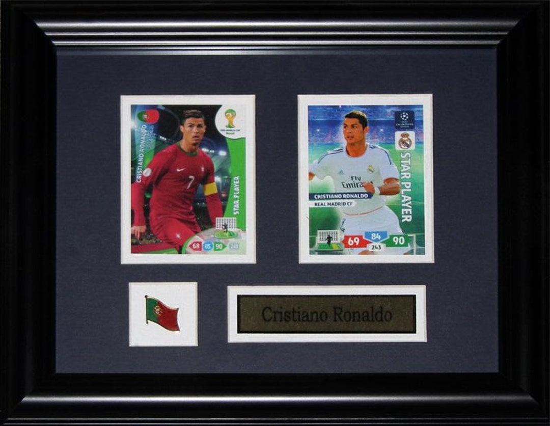 Cristiano Ronaldo Team Portugal Real Madrid Soccer Football FIFA 2 Card ...