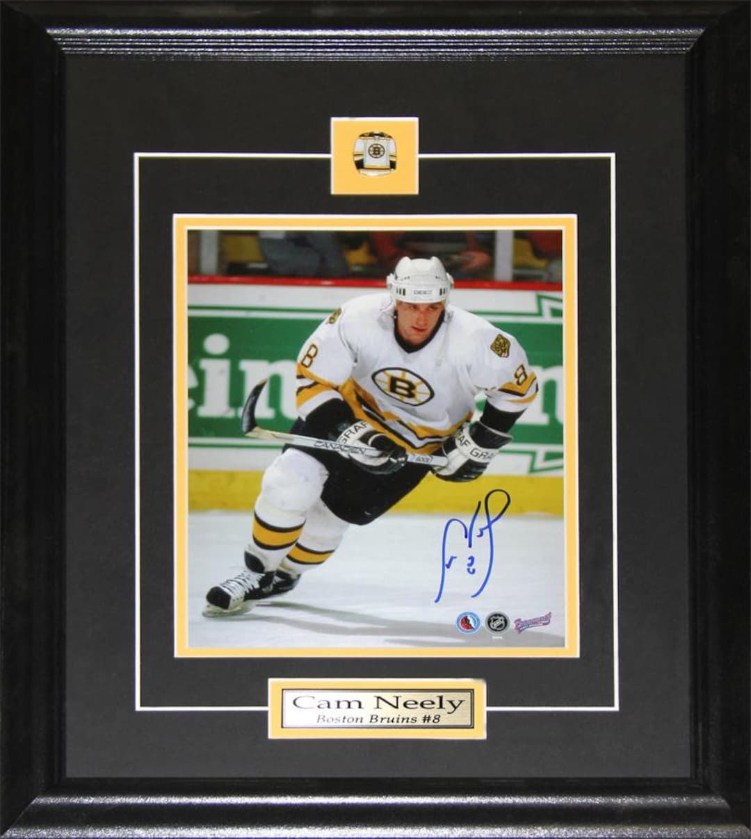 Cam Neely Boston Bruins Signed 8x10 Hockey Memorabilia Collector Frame ...