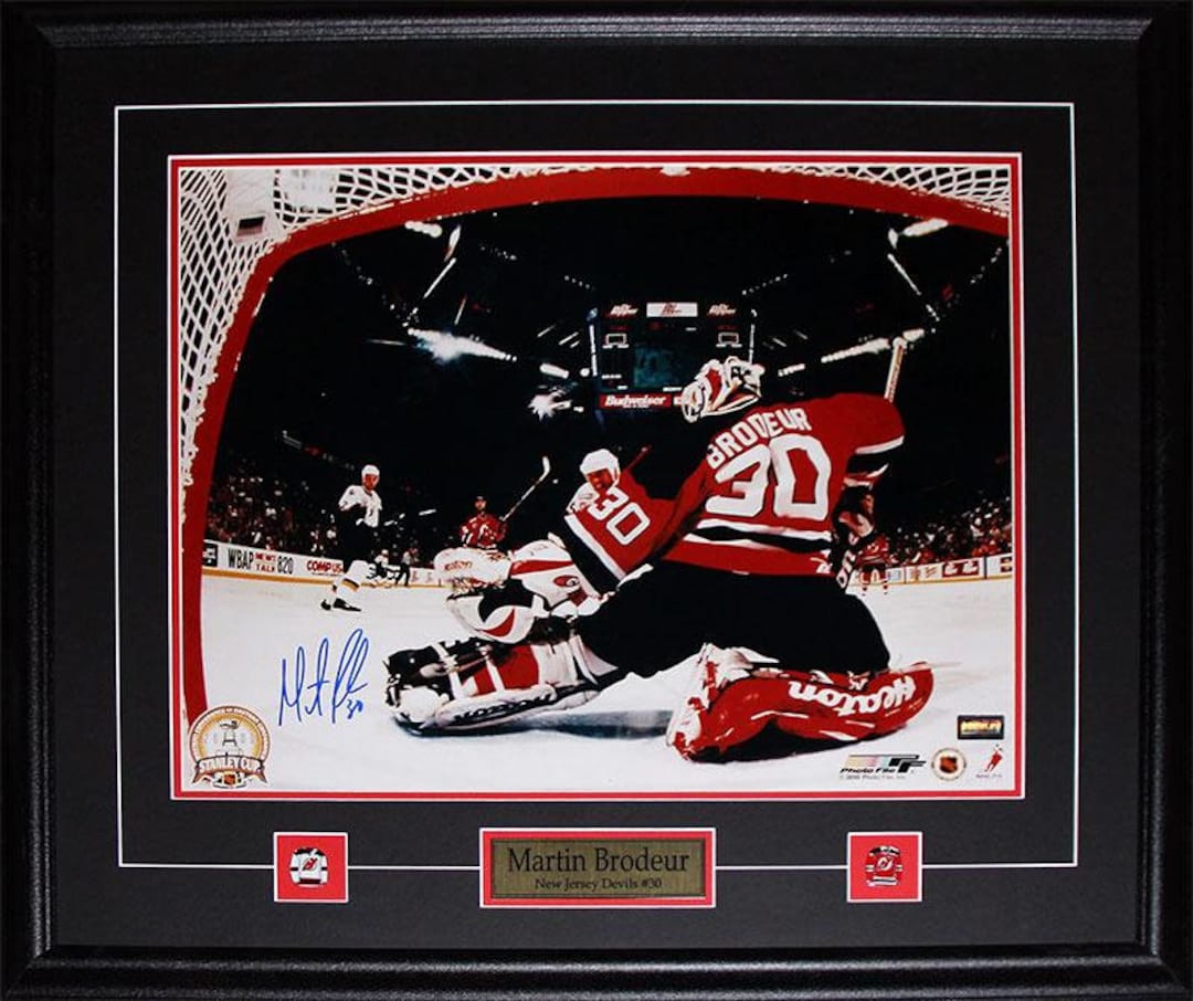 Martin Brodeur New Jersey Devils Signed 16x20 Hockey Collector Frame - Etsy