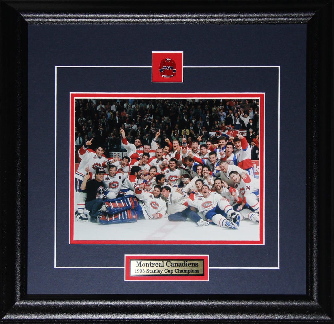 1993 Montreal Canadiens Stanley Cup Hockey Sports Memorabilia Collector ...