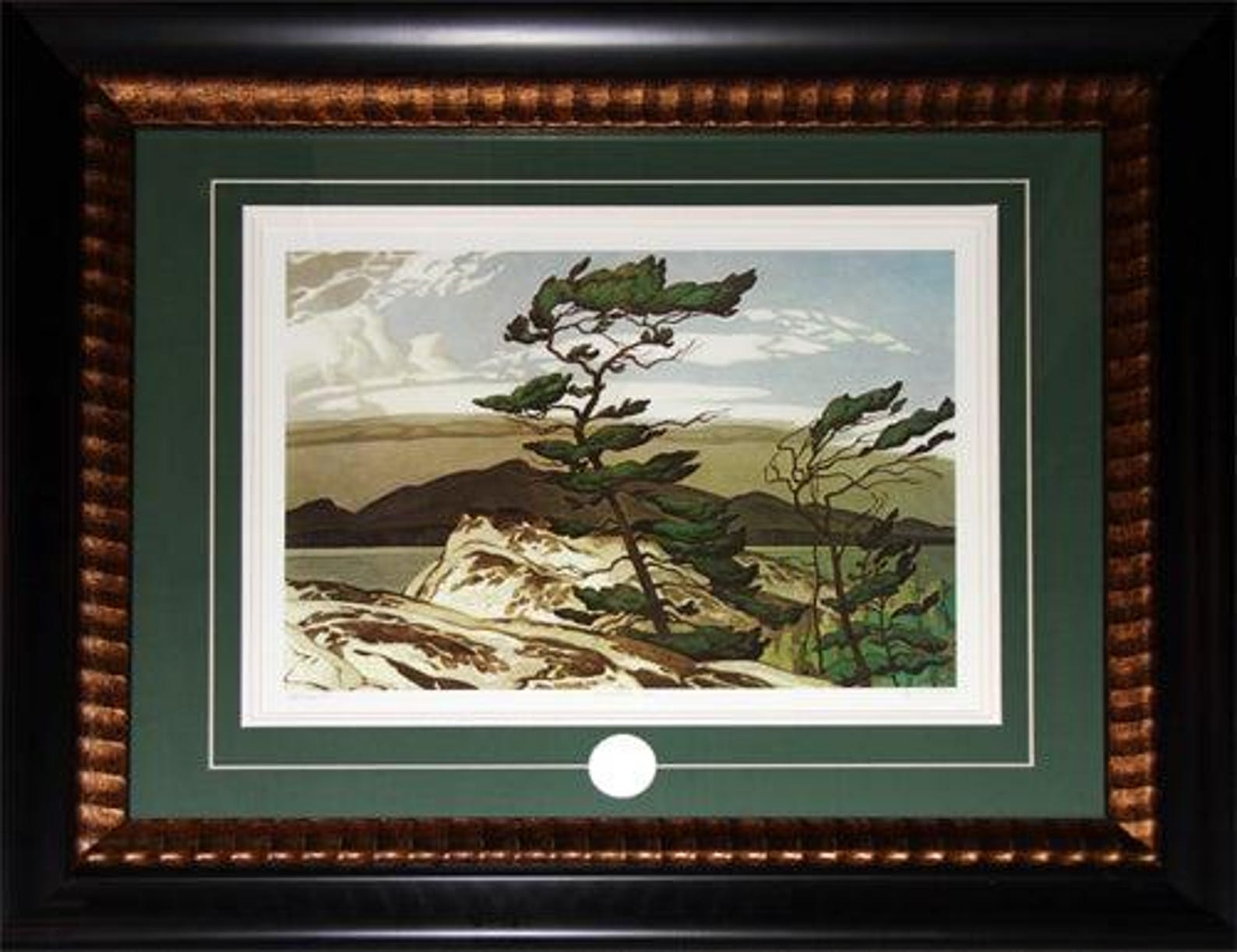 White Pine 1957 by Alfred Joseph A. J. Casson Canadian Art Print Frame ...