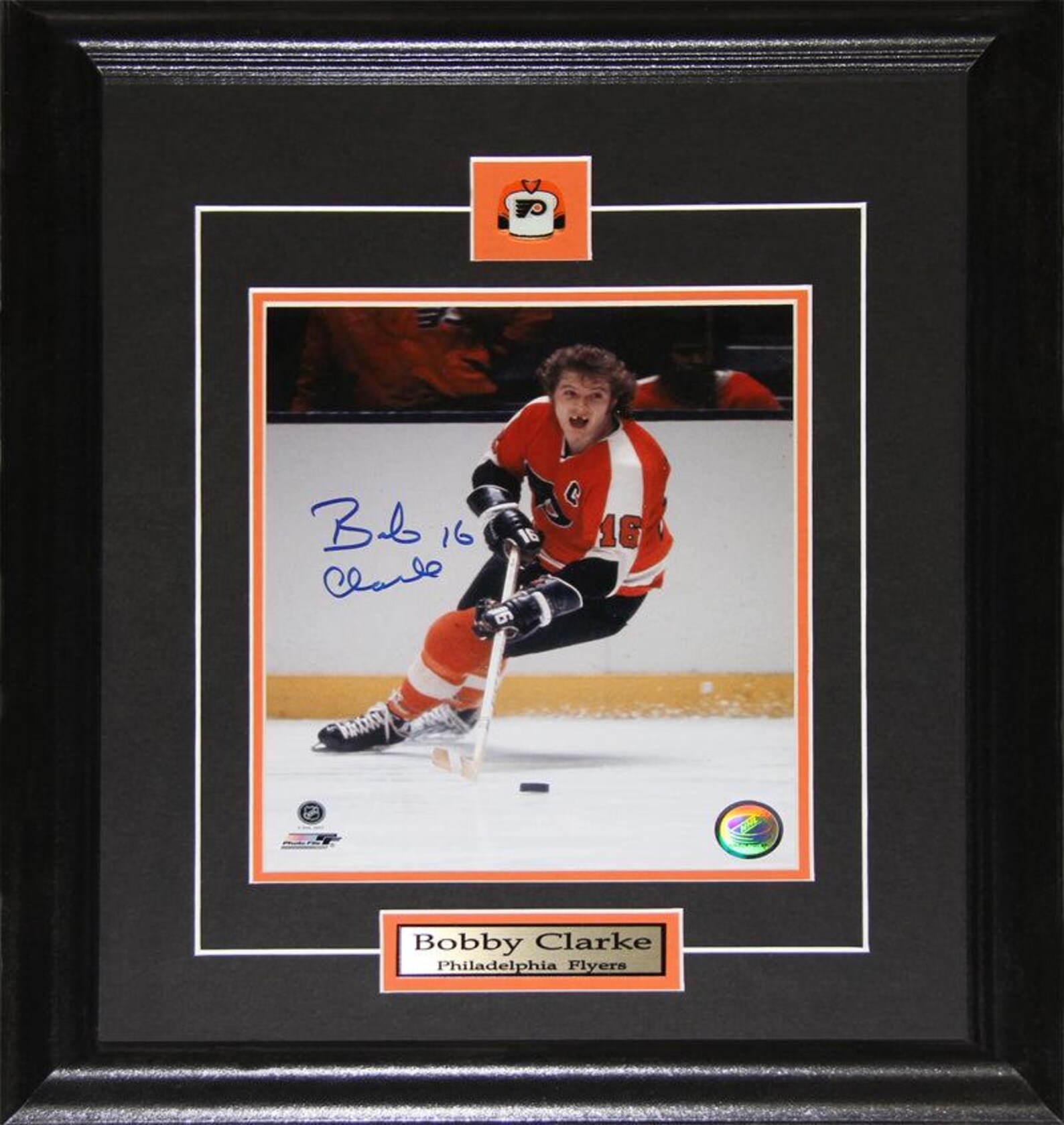 Bobby Clarke Philadelphia Flyers Signed 8x10 Hockey Collector Frame - Etsy