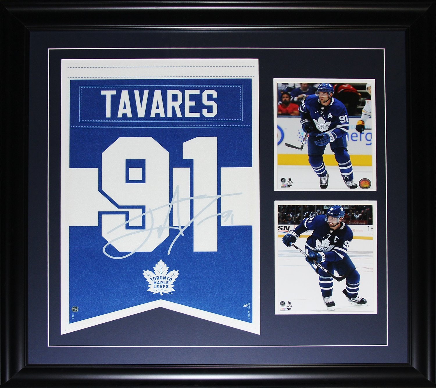 John Tavares Toronto Maple Leafs 91 Lazer Etched Autograph | Etsy