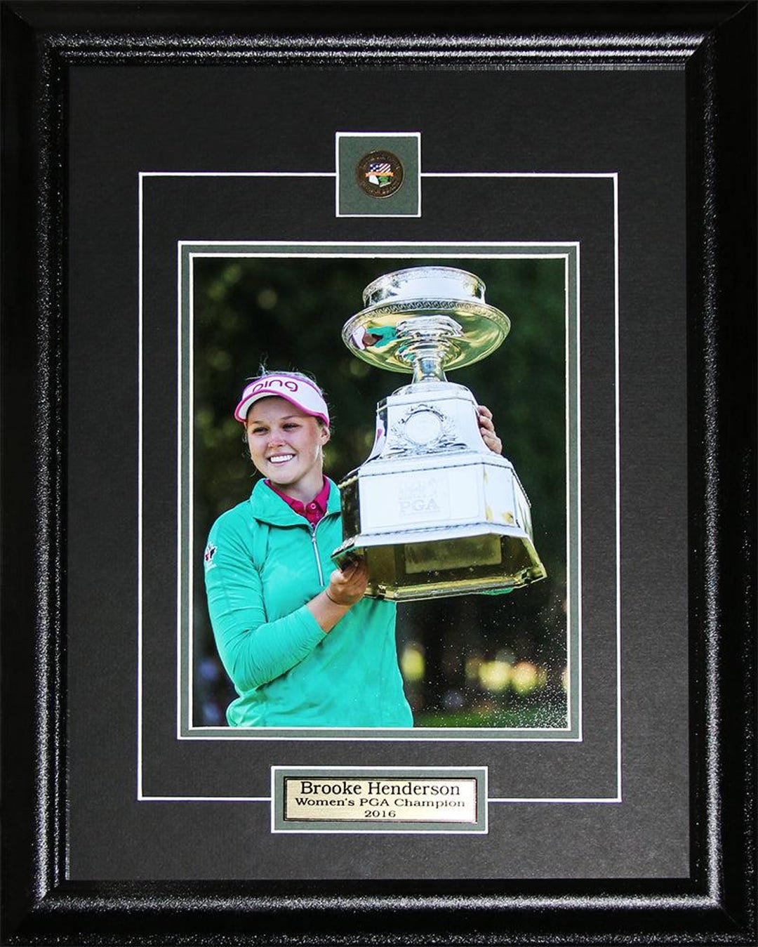 Brooke Henderson Canadian LPGA Golf 8x10 Collector Golfer Frame - Etsy