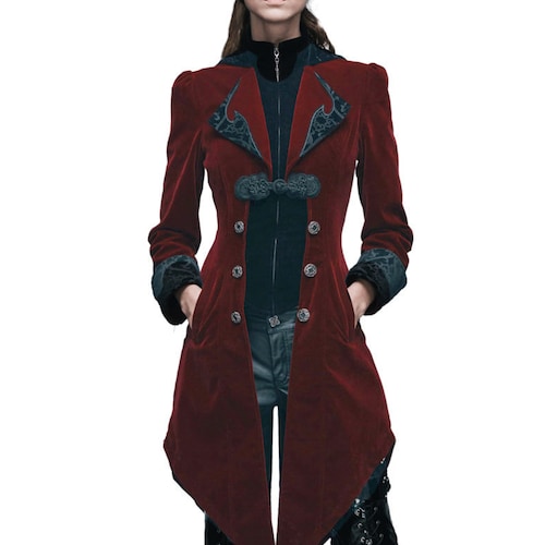 Formal Womens Tailcoat Tuxedo Tails Women Black Tailcoat - Etsy