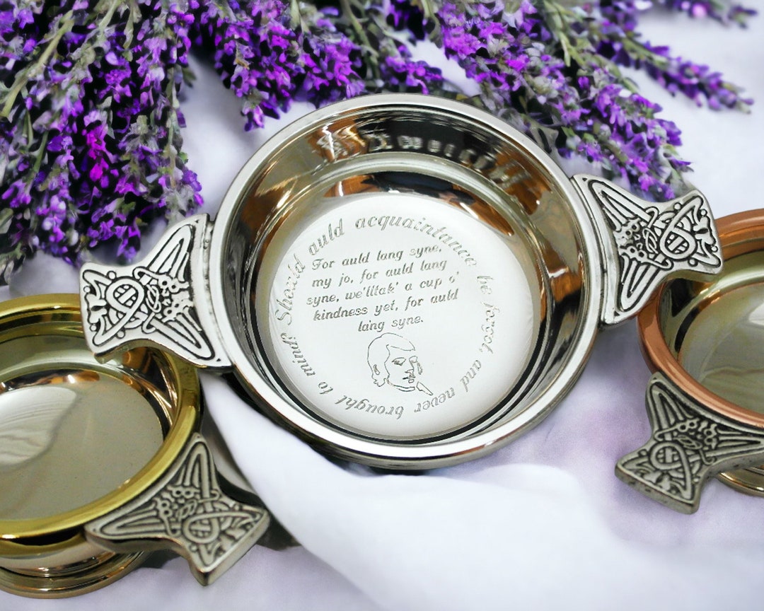 Quaich Whisky Cup Personalised Quaich Custom Engraved Quaich Whisky Cup ...