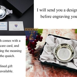 Personalized Celtic Quaich - Custom Engraving for Memorable Gift Giving ...