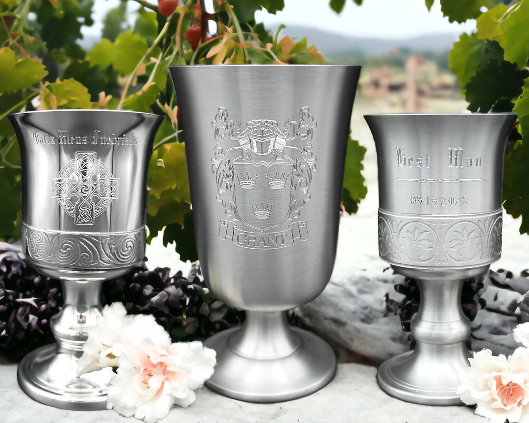 Scottish Celtic Goblet Gift Personalised Gift for Him Gift for Her ...
