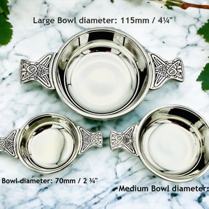 Scottish Wedding Gift Engraved Quaich Personalised Quaich Wedding ...