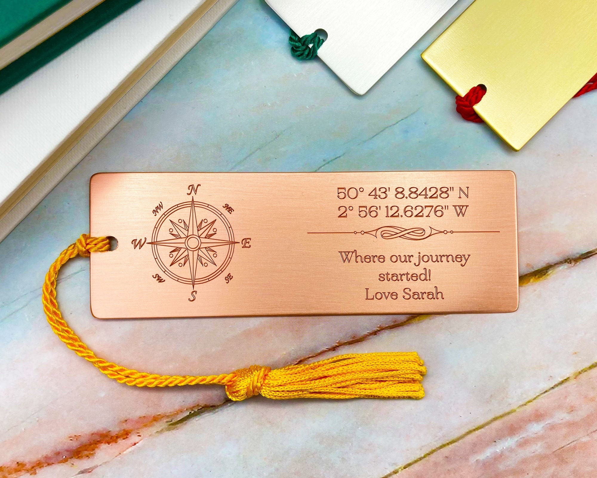 Custom Coordinates Gift Custom Gps Gift Engraved Coordinates - Etsy