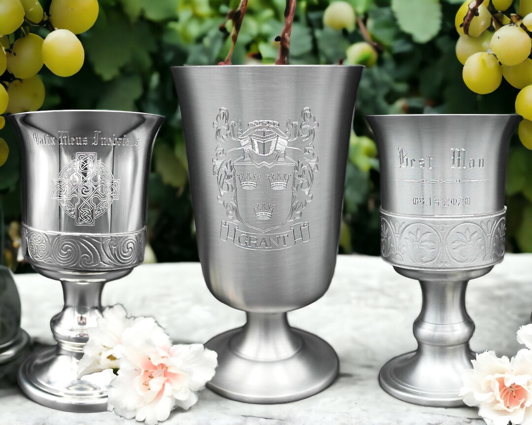 Holy Communion Goblet Custom Engraved Goblet Gift Customised Present ...
