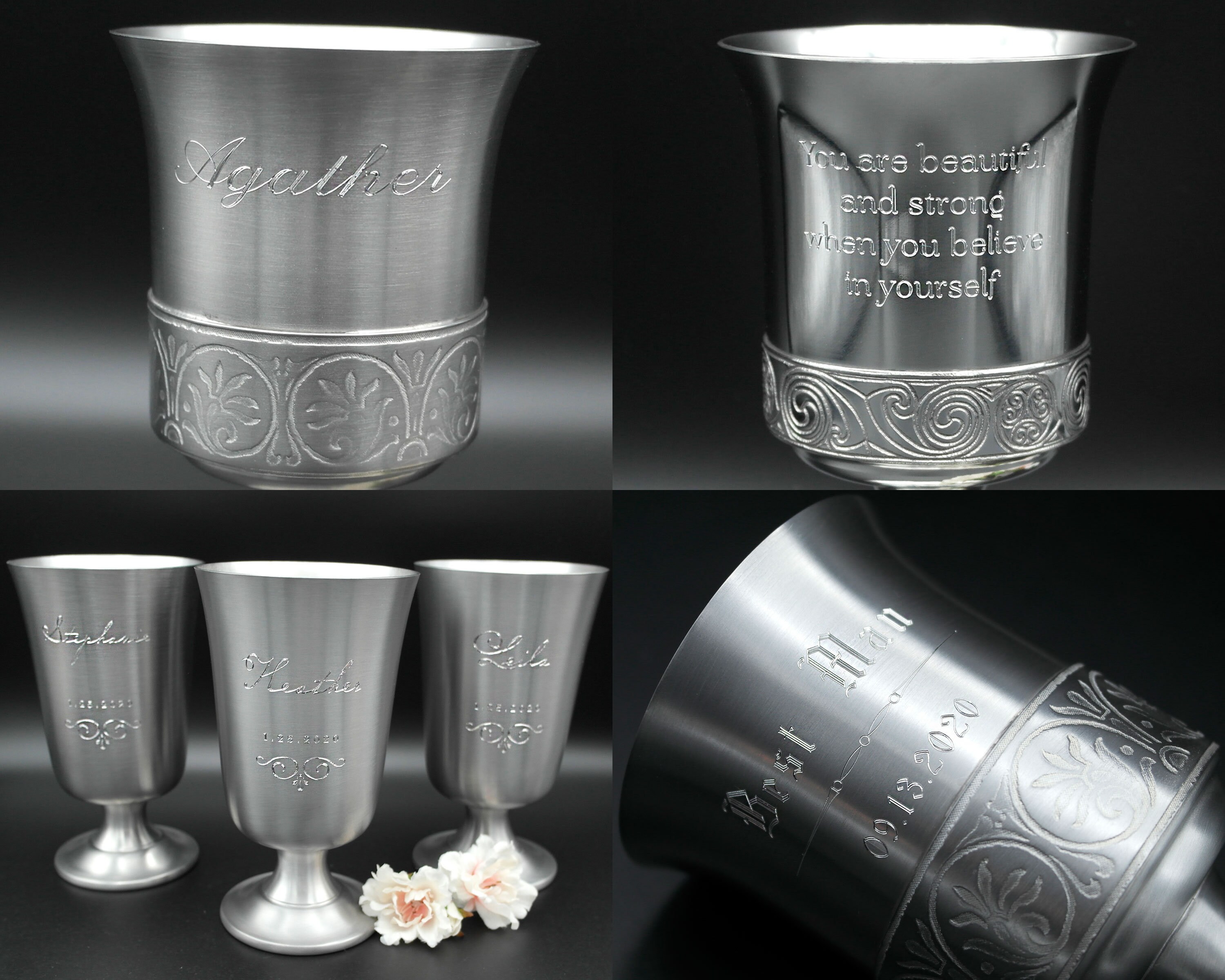 Medieval Goblet Custom Engraved Pewter Goblet Wine Goblet - Etsy