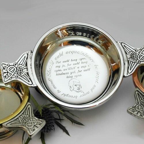 Scottish Quaich Custom Engraved Quaich Personalised Engraved - Etsy