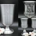Pewter Chalice Personalised Gift Custom Engraved Chalice Gift English ...