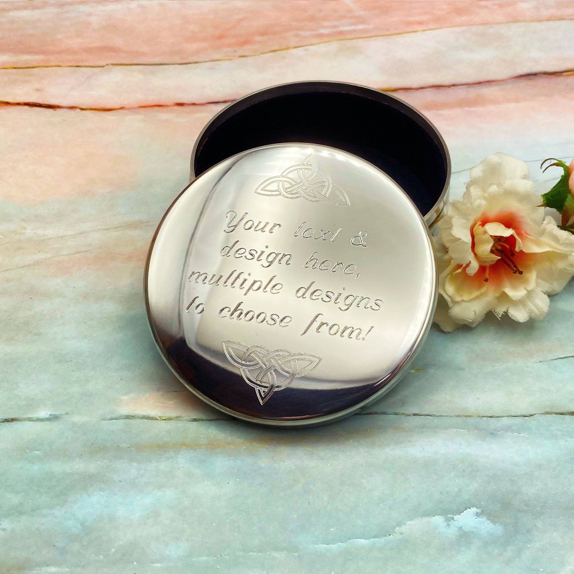 Personalised Trinket Box - Etsy UK