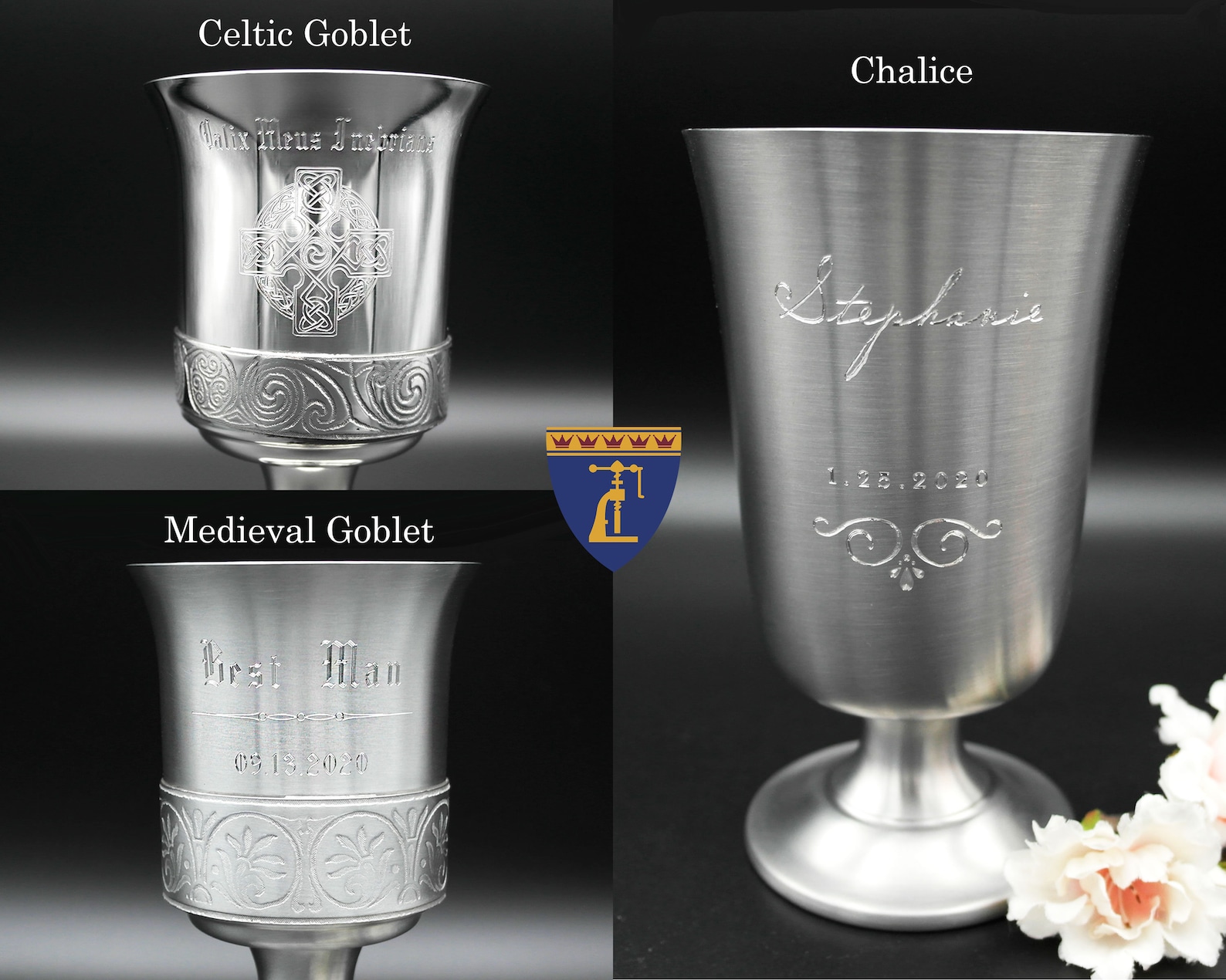 Holy Communion Goblet Custom Engraved Goblet Gift Customised | Etsy UK